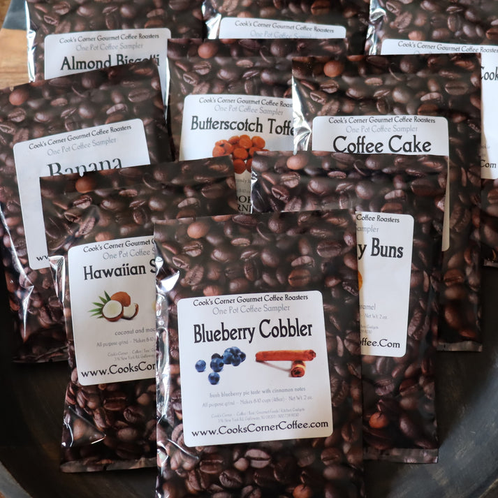 One Pot Sample Packs REGULAR – Cook's Corner Coffee