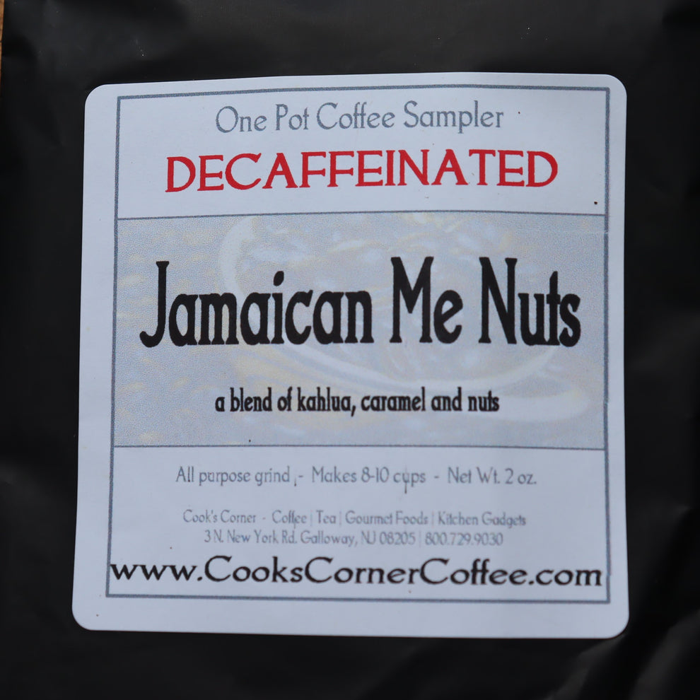 One Pot Sample Packs DECAFFEINATED – Cook's Corner Coffee